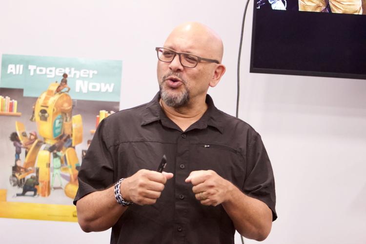 Temple Terrace author Greg Neri’s current project tackles 'ultimate ...