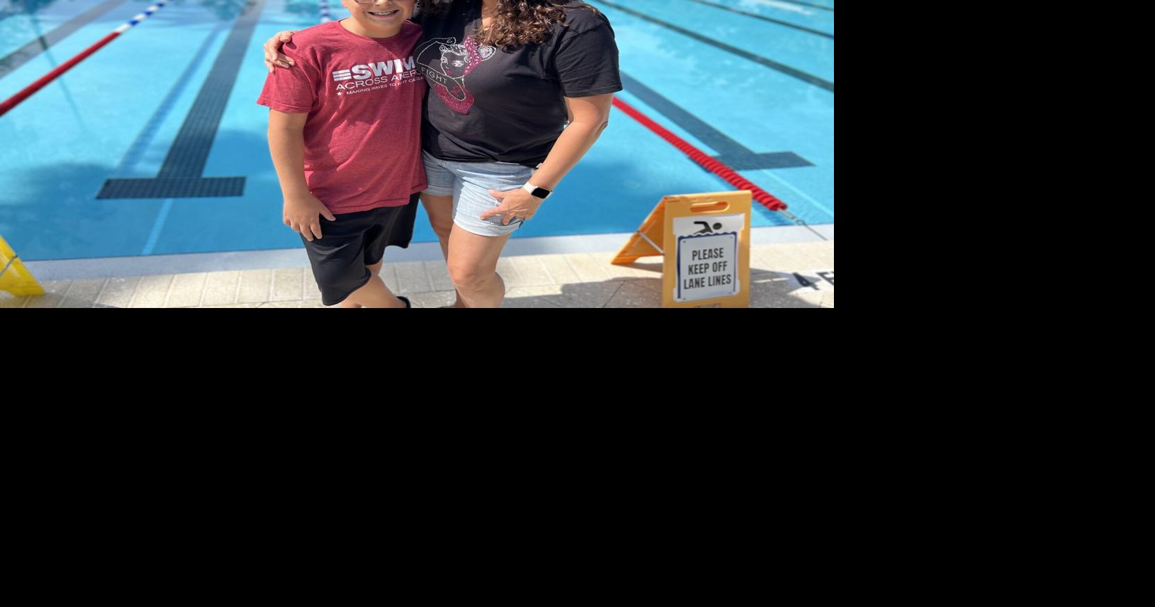 Wesley Chapel mother-son duo to swim for cancer research | Pasco County ...