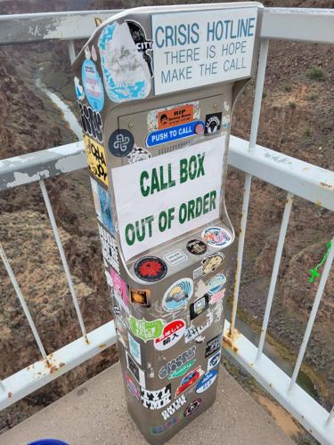 Crisis call boxes at Gorge Bridge out of order again | Local News ...