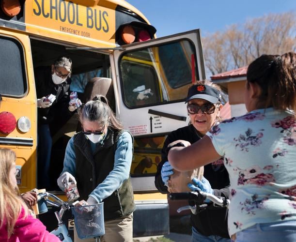Photo Gallery: Taos Municipal Schools feeds area youth with bus ...