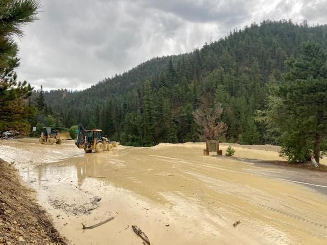 Massive mudslide in Red River halts traffic, backs up river | public ...