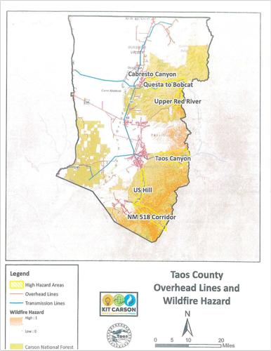 Buried power lines reduce wildfire risk in Taos Ski Valley ...
