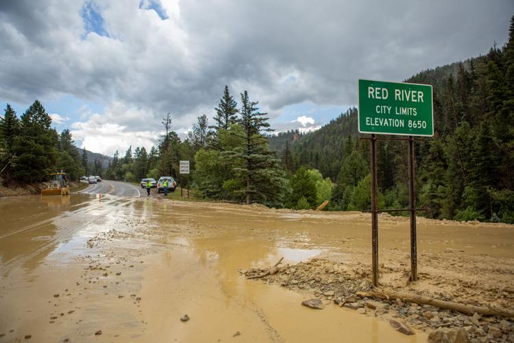 Massive mudslide in Red River halts traffic, backs up river | public ...