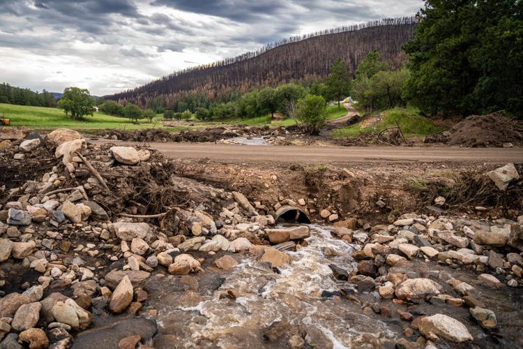 Residents, authorities struggle to mitigate post-fire flooding ...