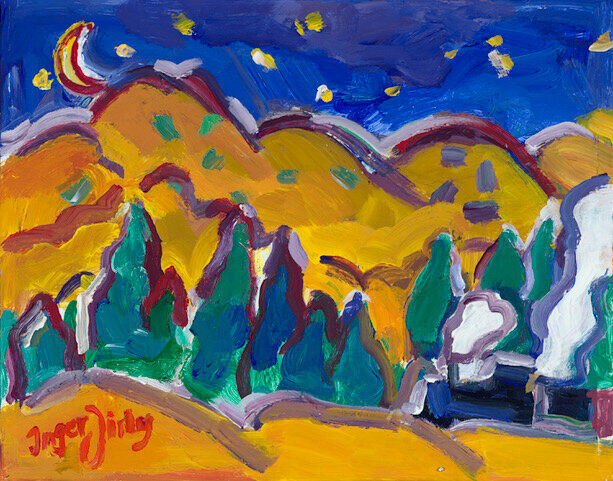 Inger Jirby presents solo show with new paintings | Arts | taosnews.com