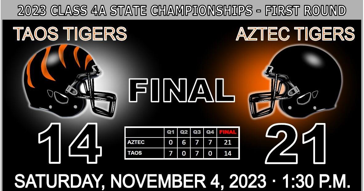 Taos Tigers’ season comes to an end in Aztec | Sports | taosnews.com