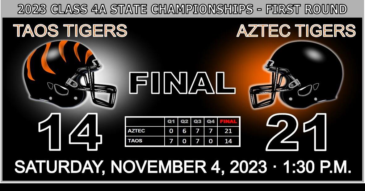 Taos Tigers’ season comes to an end in Aztec | Sports | taosnews.com