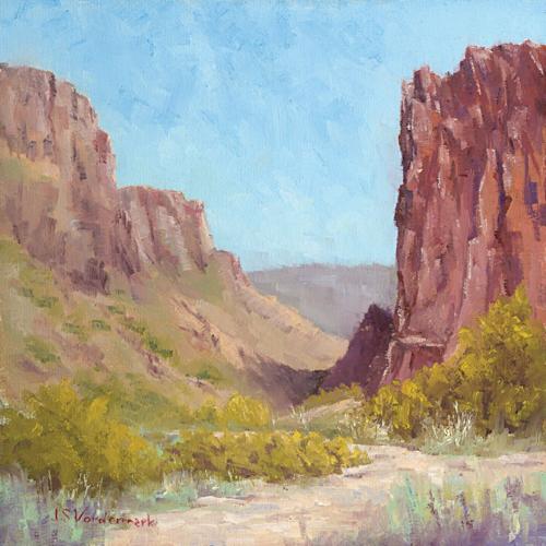 A pop up of oil paintings by Dr. Jonathan S. Vordermark at the Blumy ...