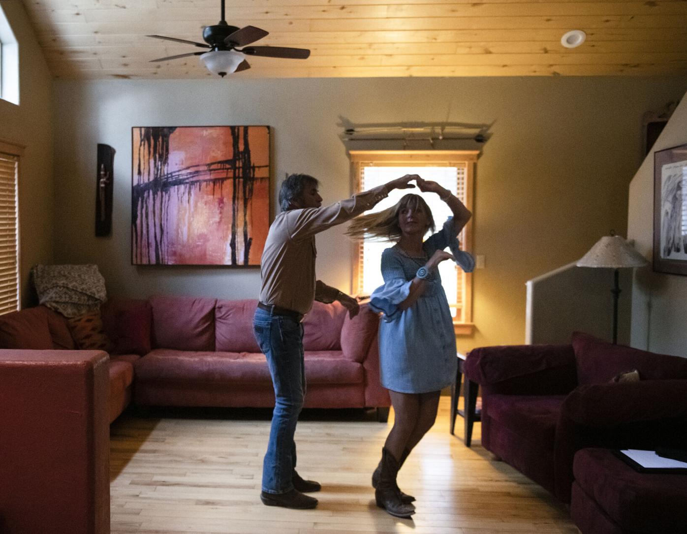 Photo Gallery: Couples two-step to a virtual Big Barn Dance | Photo ...