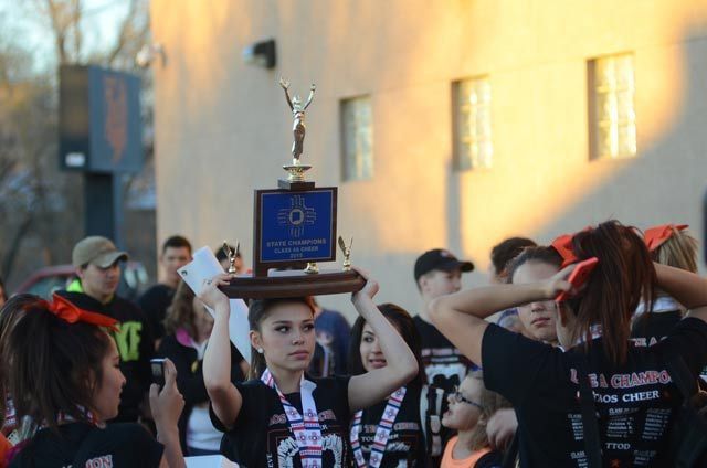 Taos cheerleaders win second straight state championship | Sports ...