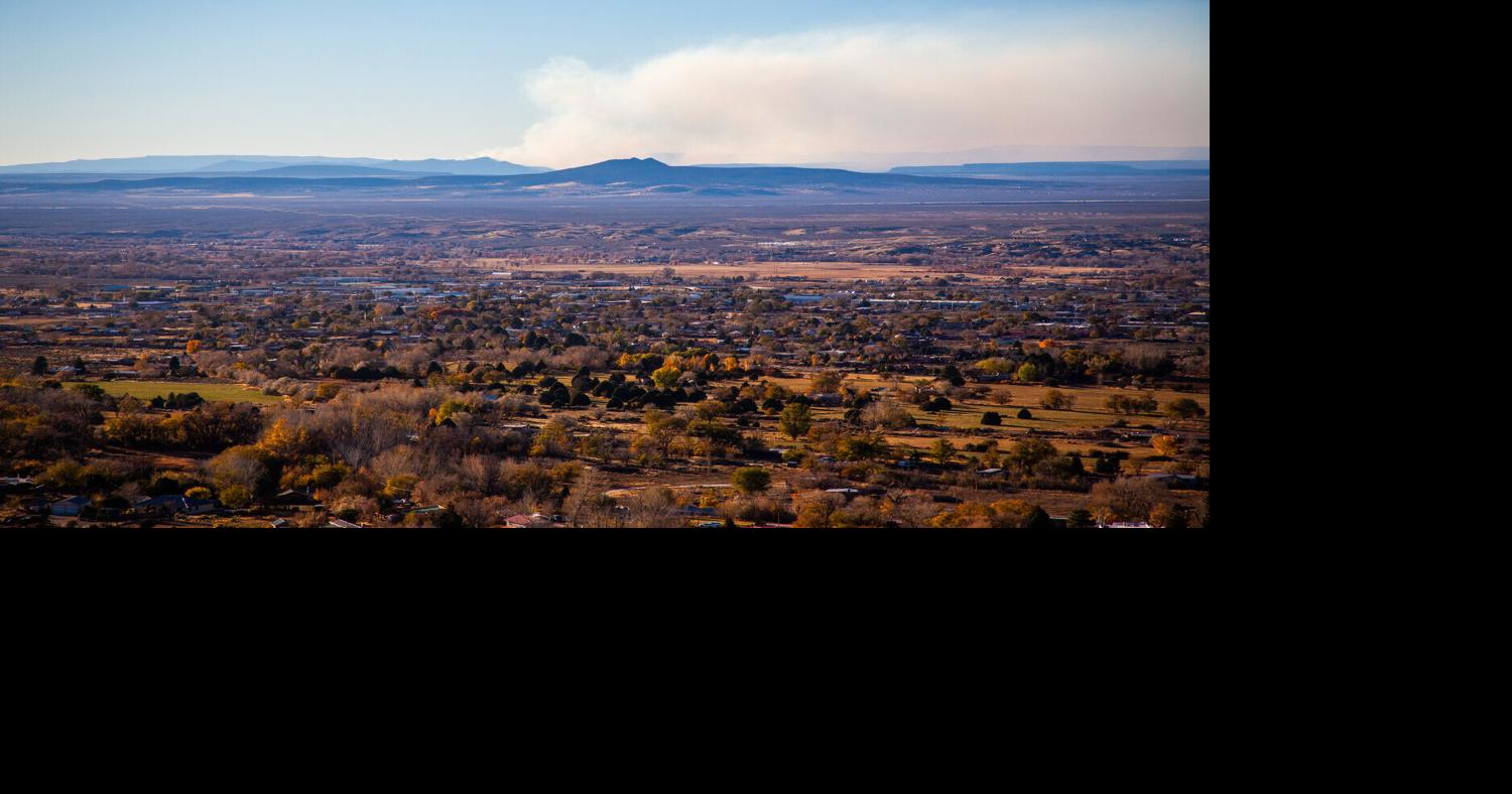 Smoke plume west of Taos due to Rx fire | Environment | taosnews.com