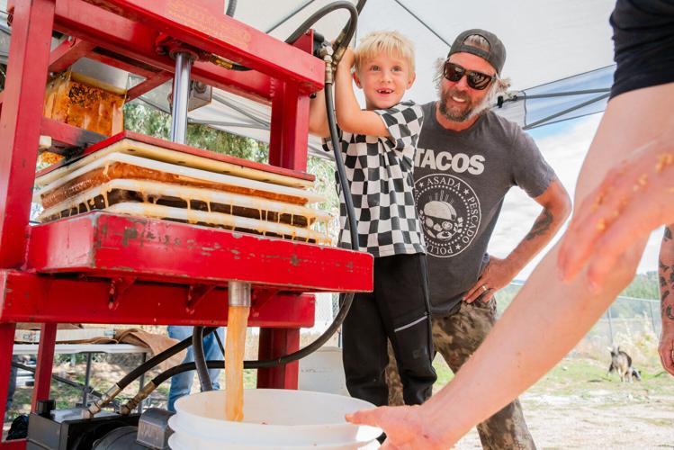 San Cristobal enjoys cider, community at annual apple pressing ...