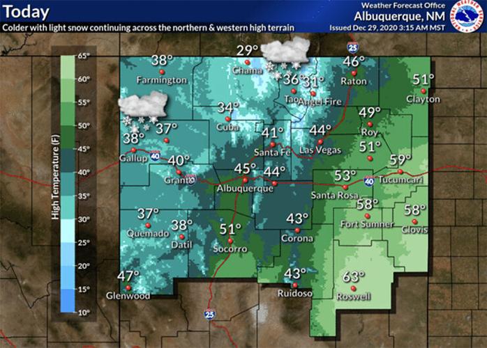 Storm delivers more snow to Taos County overnight | Local Weather ...