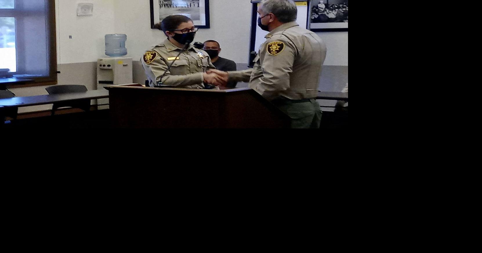 TCSO pins two new graduates | News | taosnews.com