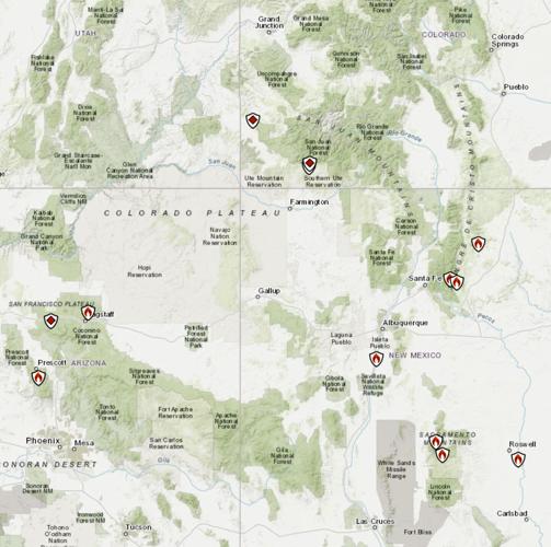 Forest Service: Hazy conditions due to AZ wildfires | Environment ...