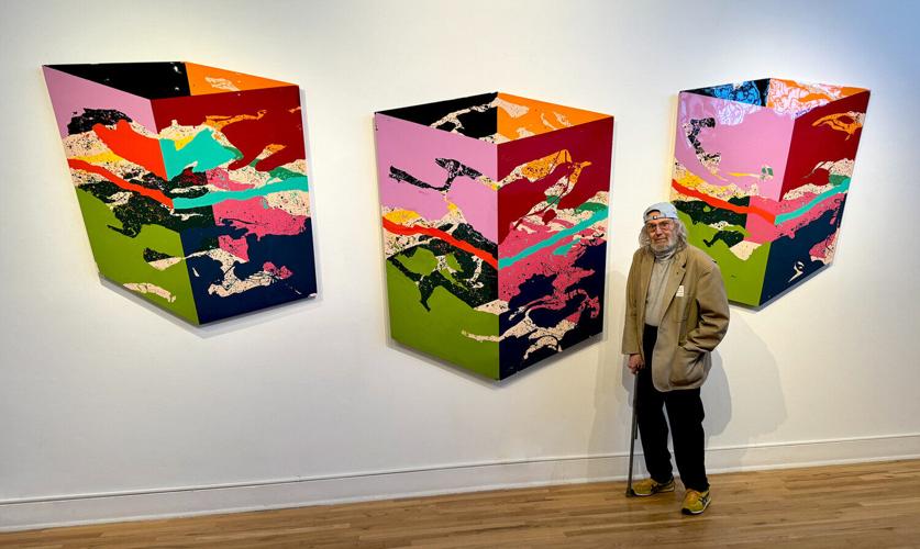 Just another dot in space: Taos artist Ronald Davis stood tall among ...