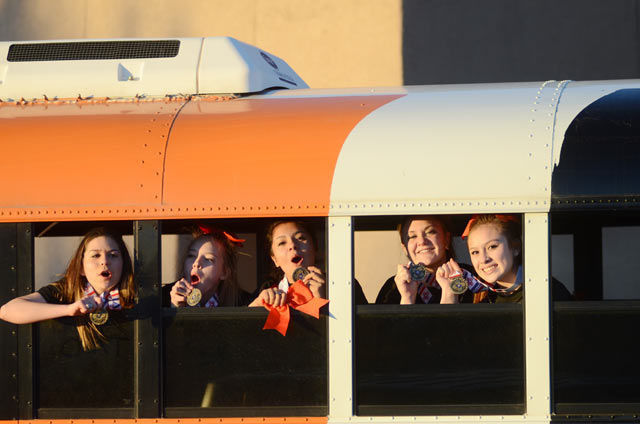 Taos cheerleaders win second straight state championship | Sports ...