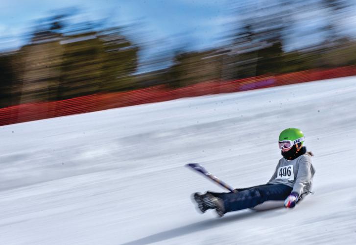 Photo Gallery of Angel Fire shovel races: Competitors grabbed their ...