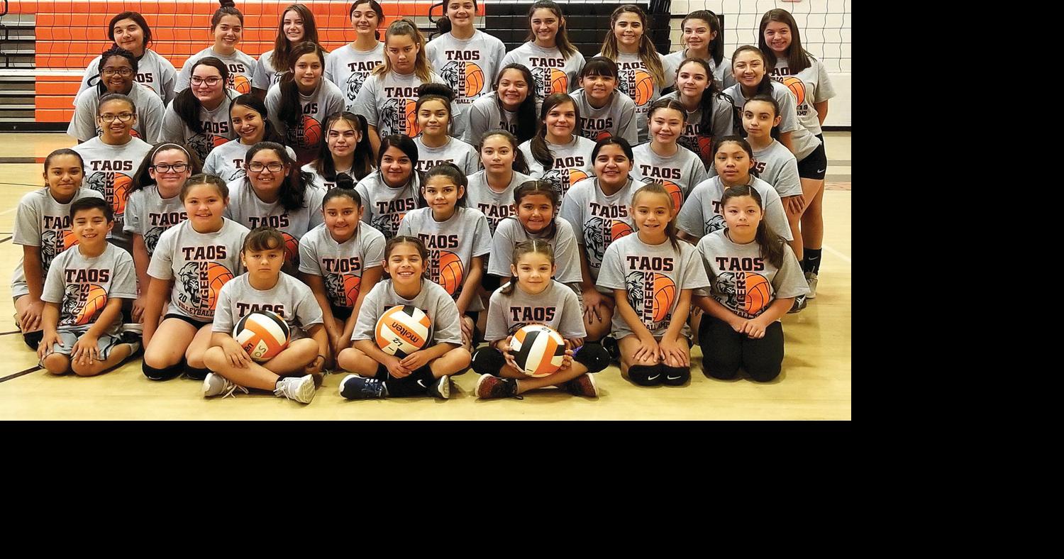 Taos volleyball players and coaches help kids build skills | Sports ...