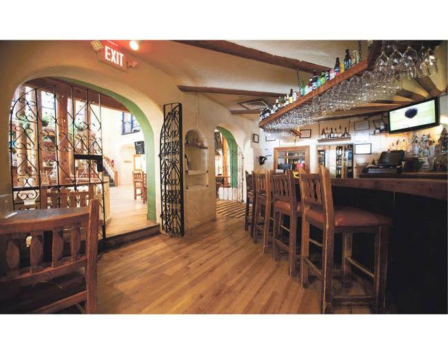 Adobe Bar at the historic Taos Inn: where history and art collide ...