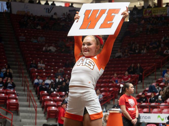 Taos, Questa cheer teams bring home the blue | Prep Sports | taosnews.com