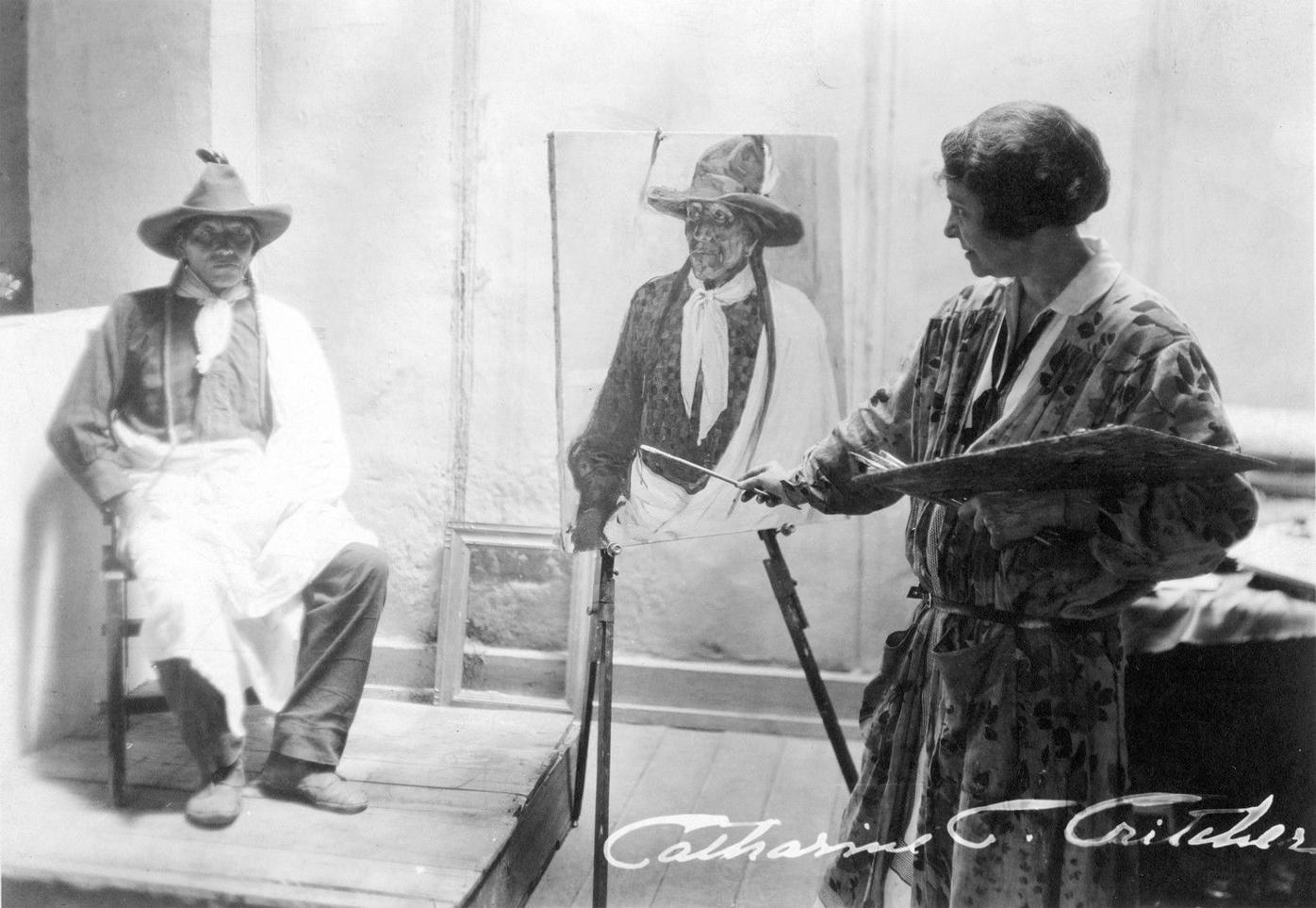 Taos Society of Artists' Catharine Critcher | Tradiciones / Artes ...