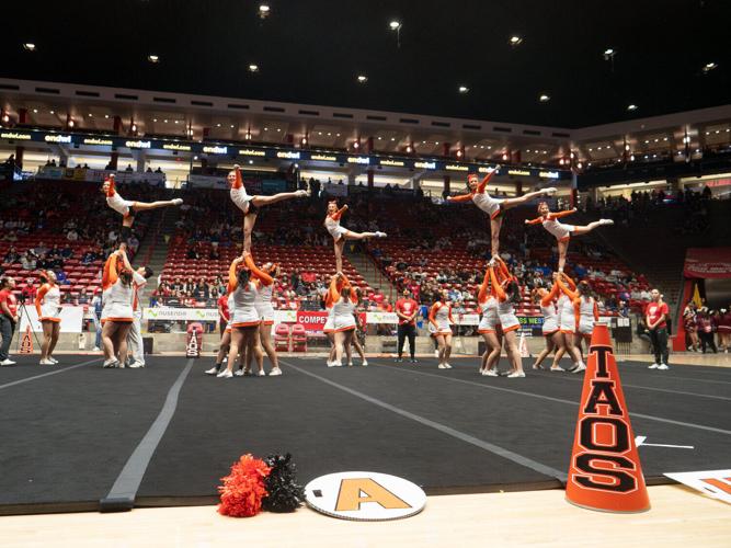 Taos, Questa cheer teams bring home the blue | Prep Sports | taosnews.com