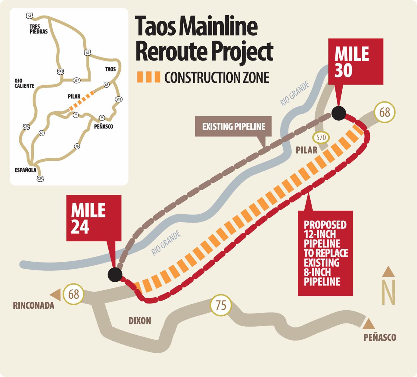 Gas pipeline reroute in Río Grande Gorge begins Aug. 1 | Environment ...