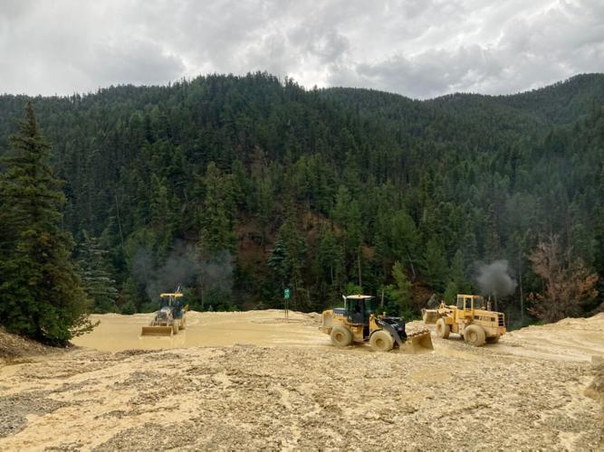 Massive mudslide in Red River halts traffic, backs up river | public ...