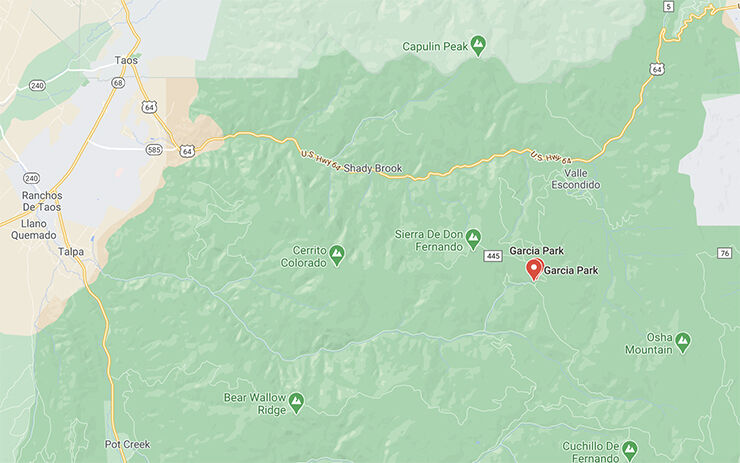 Fire burning east of Taos | public safety | taosnews.com