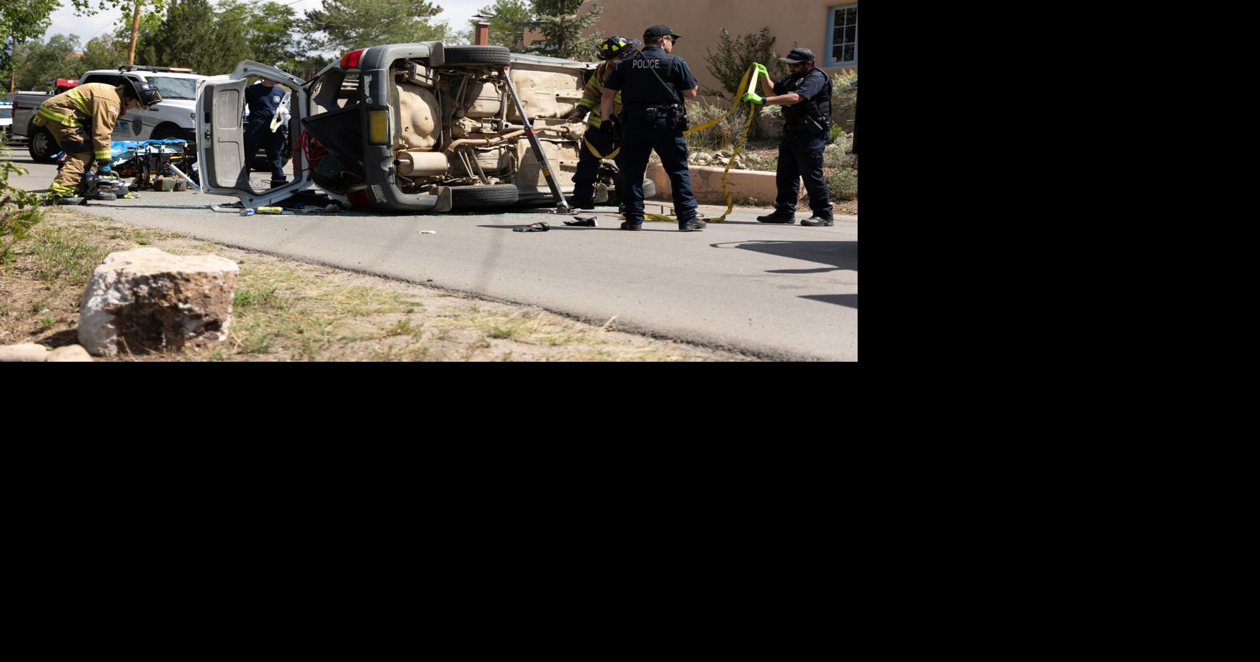 Man in critical condition following partial rollover crash | public ...