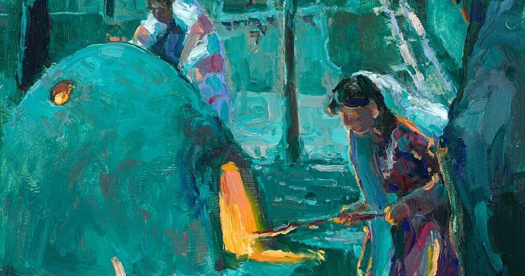 Every painting tells a story: Richard Alan Nichols exhibits ‘The Story ...