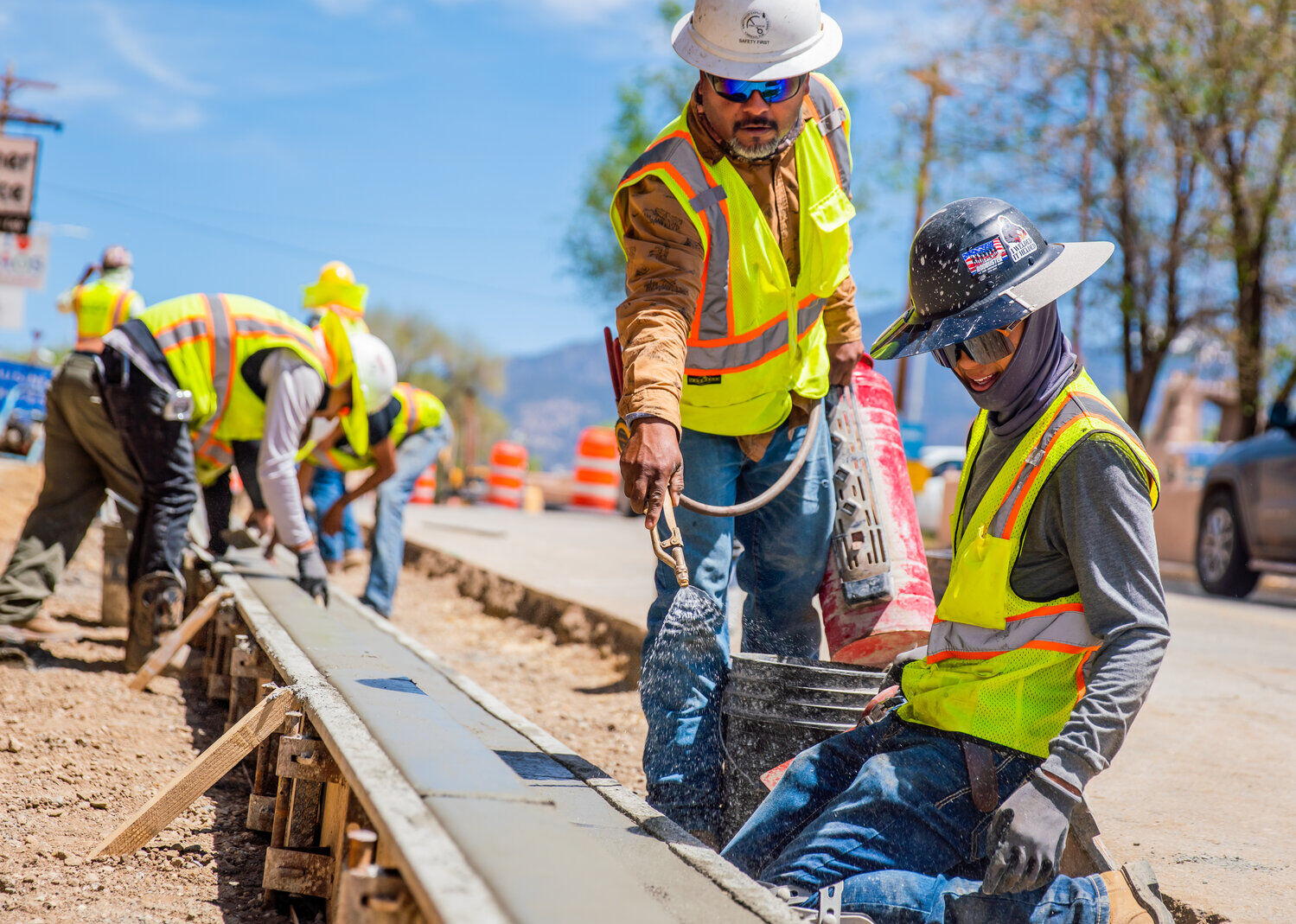 Crews aim to finish yearslong Taos road construction project by spring ...