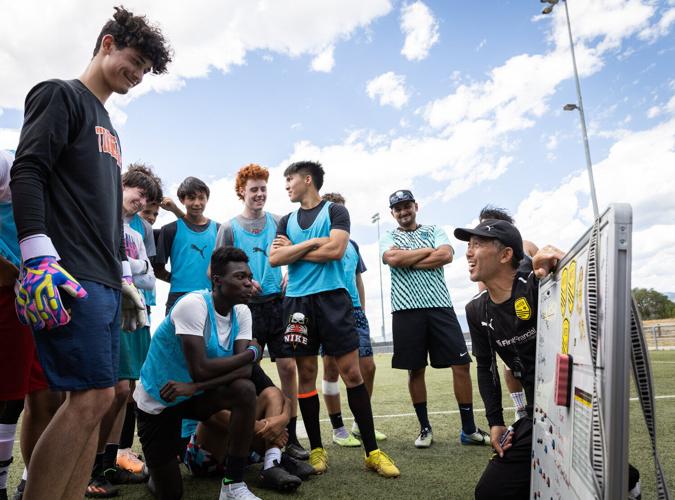 Tigers receive masterclass from United's Junro Narita | Soccer ...