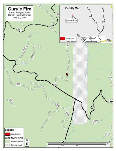 Firefighters called to blaze near El Rito, then rain sent them away ...