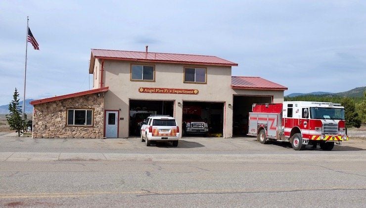 Angel Fire Police search ashes after house fire, officer-involved ...