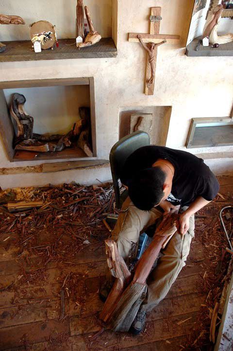 Young Barela hopes to keep Taos woodcarving tradition alive with ...