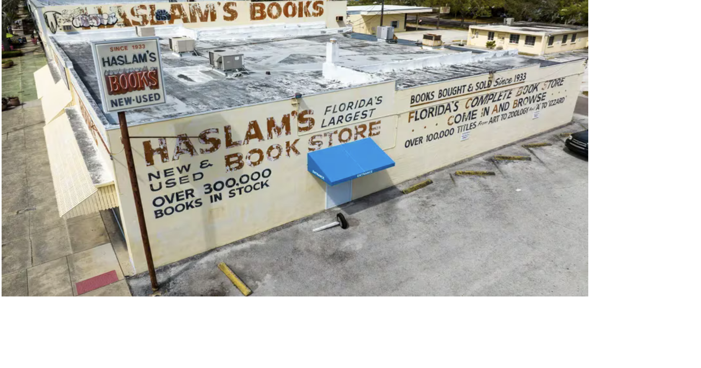 An update on the now-closed Haslam's Book Store in St. Pete. | Pinellas ...