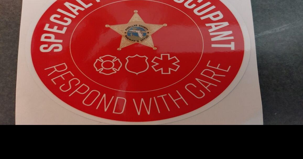 Indian Shores police adopt stickers program for special-needs ...