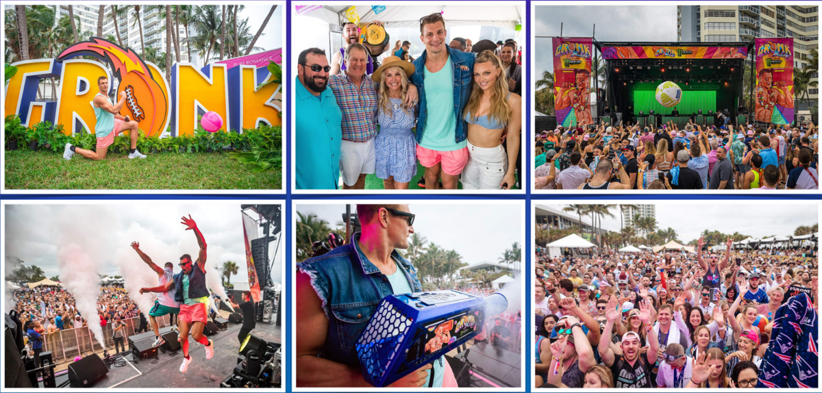 Gronk looks to bring Super Bowl party to Treasure Island | Beaches ...