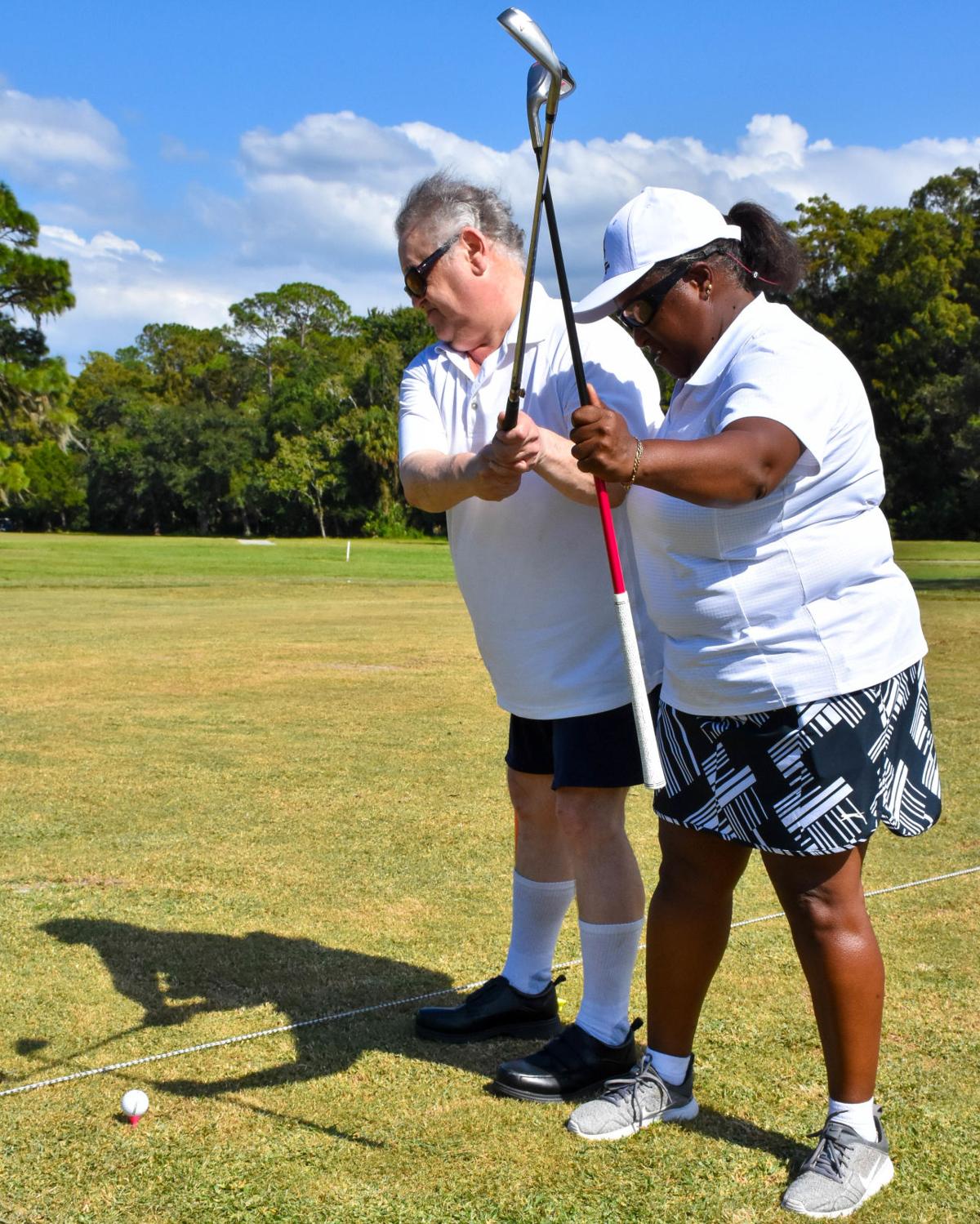 Clinic at Palm Harbor course helps blind golfers experience joy of ...
