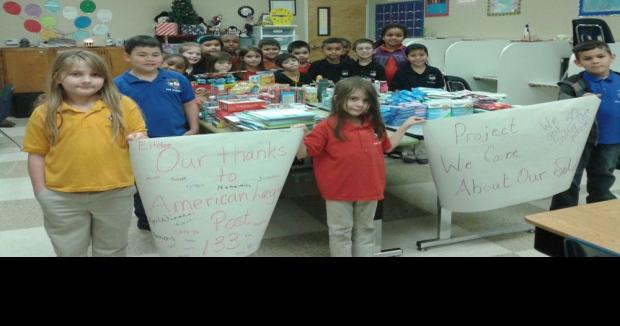 Temple Charter Academy students send Christmas cheer to GIs overseas ...