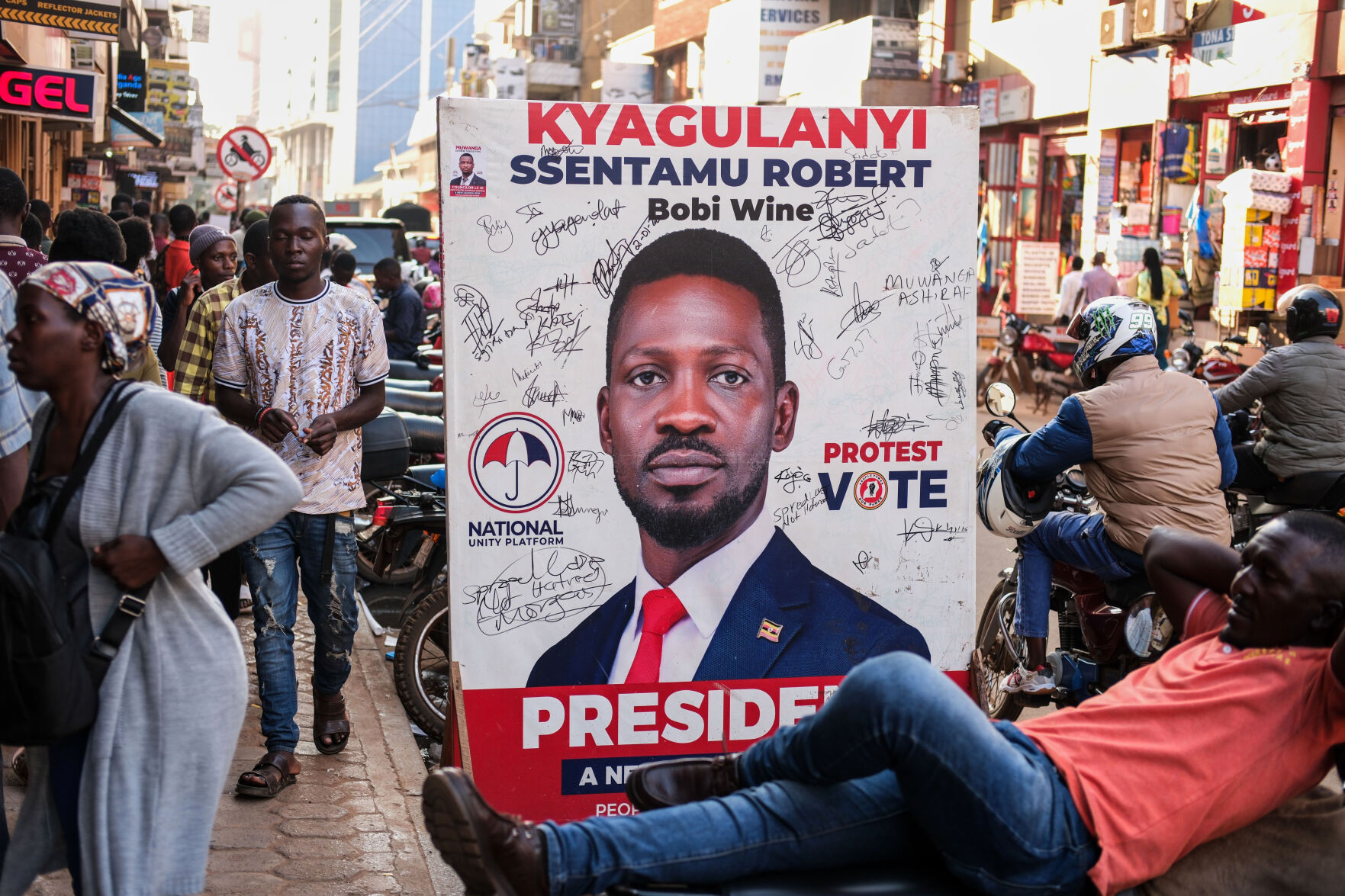 After presidential election, Ugandan police detain a key ally of ...