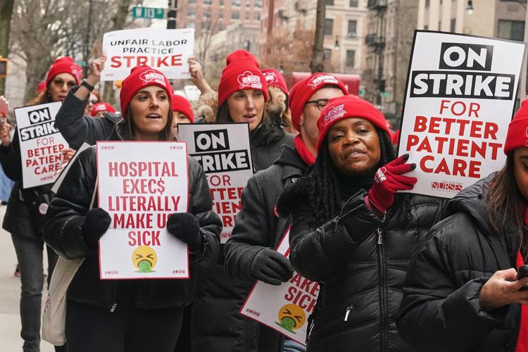 What to know as New York City nurses strike for a 3rd day | Nation ...