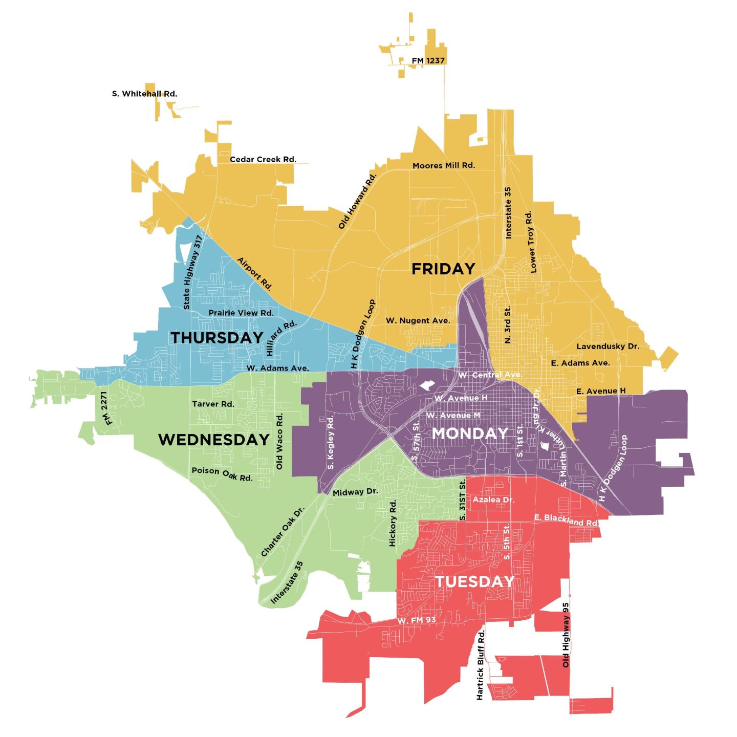 City of Temple changing recycling, garbage collection schedules across ...