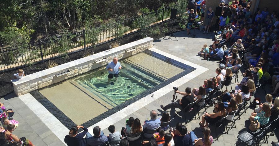 New baptismal pool at Temple Bible Church | Life | tdtnews.com