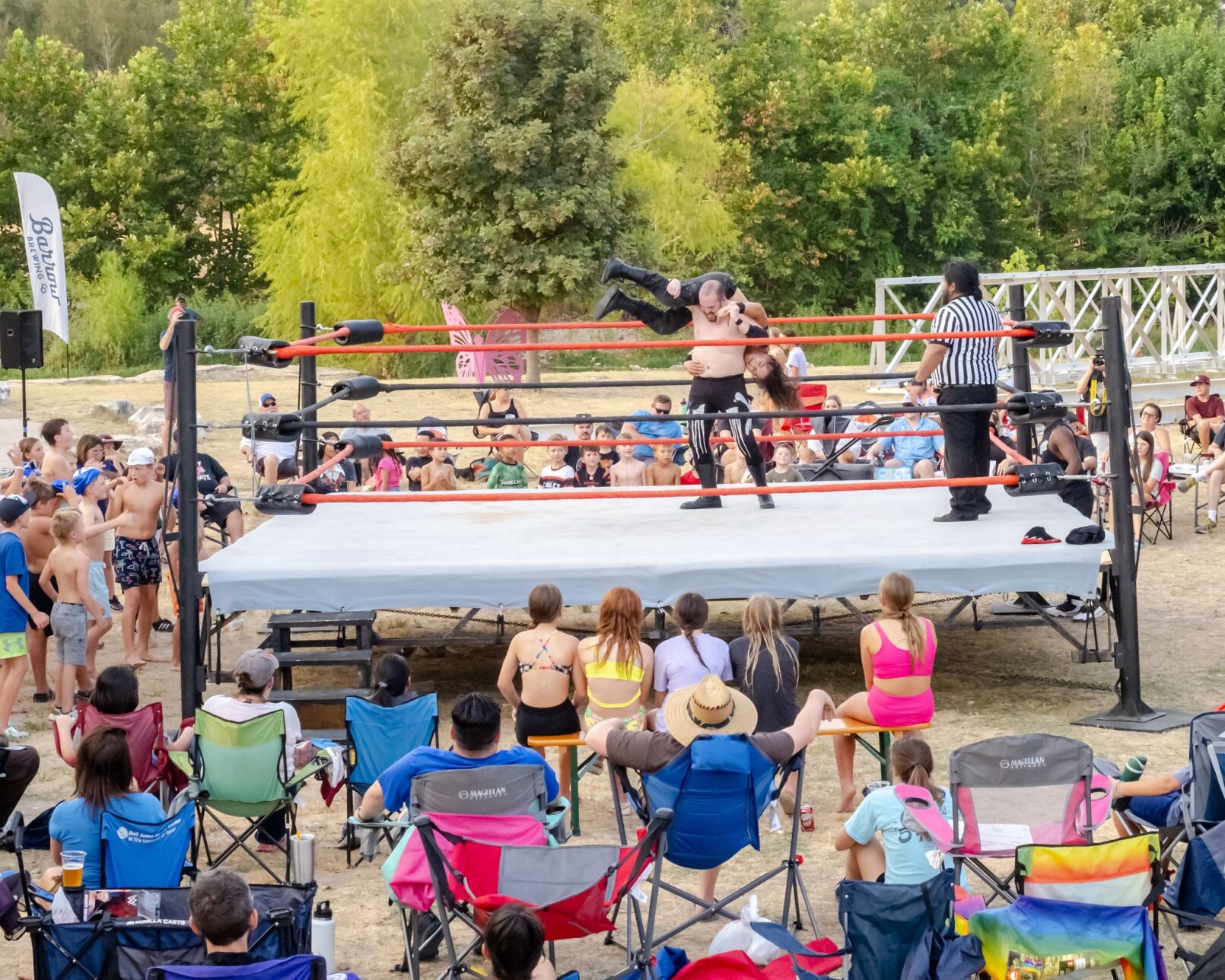 'Fighting' for a good cause: Premiere Event Wrestling entertains ...