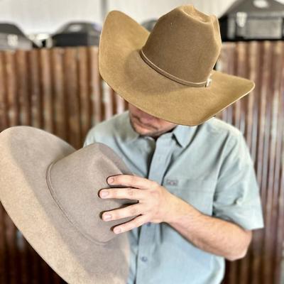 Show stoppers: Brinks Hattery custom crafts hats for cowboys and ...