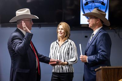 New sheriff in town as Cooke sworn in to serve, protect Bell County ...