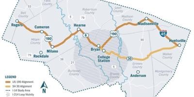 Interstate 14 corridor study launched; proposed extension would go from ...